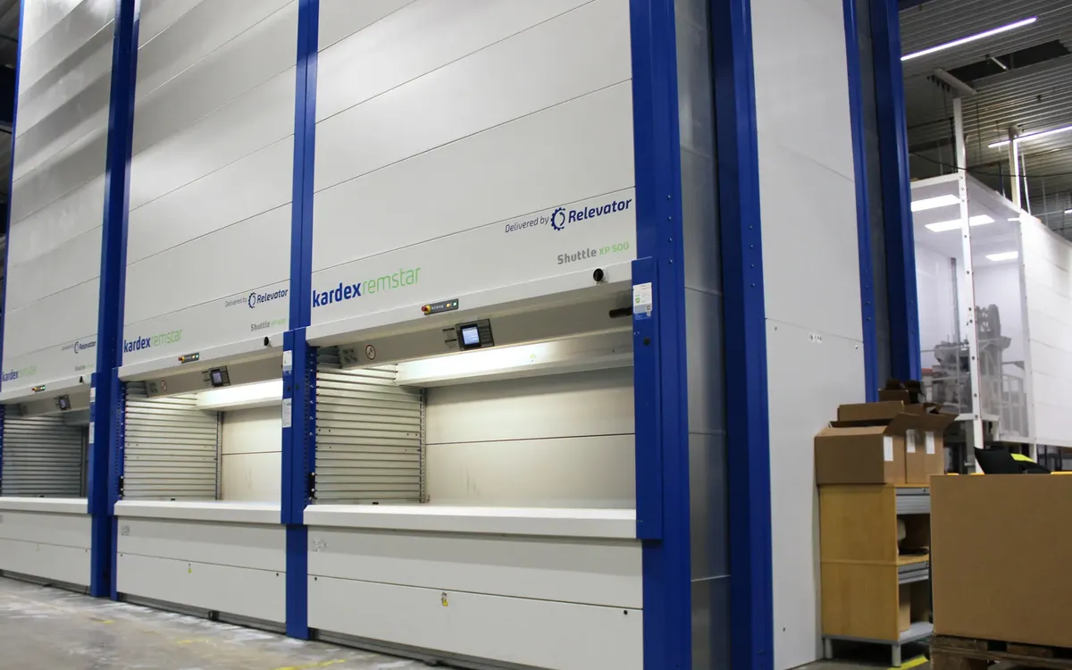 Vertical Lift Modules Kardex Shuttle XP 500 - 3 units 2450x864